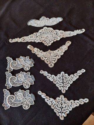 Merletti pizzi per tende tovaglie cuscini