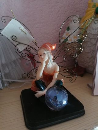 Decorazione fatina con sfera