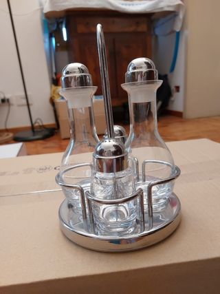 saliera pepiera olio e aceto