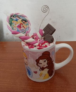 Tazza portafoto principesse 