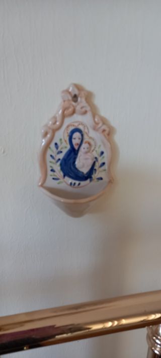 Acquasantiere ceramica
