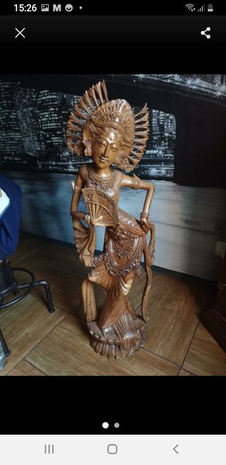 statua in legno