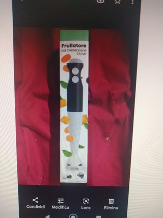 Frullatore Ad Immersione CSI Con Potenza 350WATT