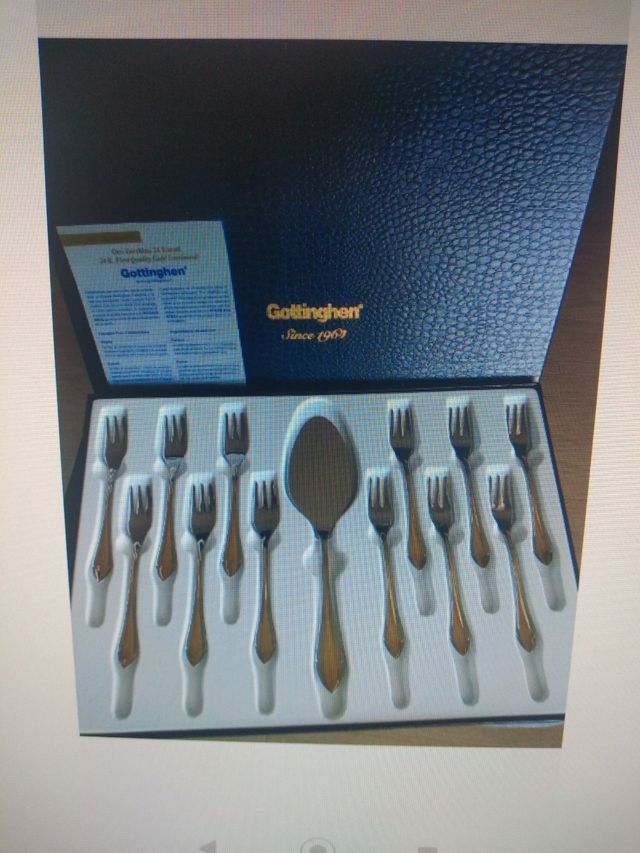 SERVIZIO 13 PEZZI GOTTINGHEN acciaio inox 18/10 or: giardino e fai da ...