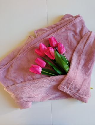 Coperta con le maniche 