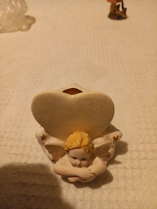 porta candela con Angelo 