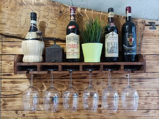 mensola porta calici