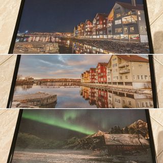 foto norvegesi 30x20 con cornice 