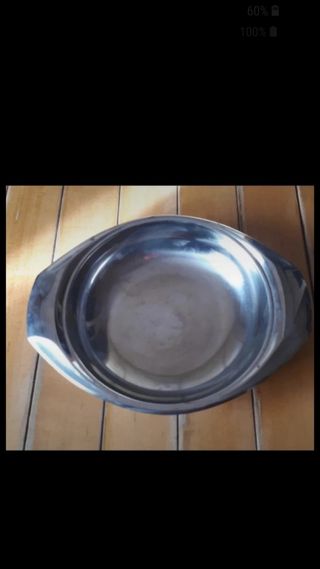 Ciotola  AMC in acciaio inox diametro. Cm.21