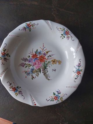 piatto a ciotola in porcellana 