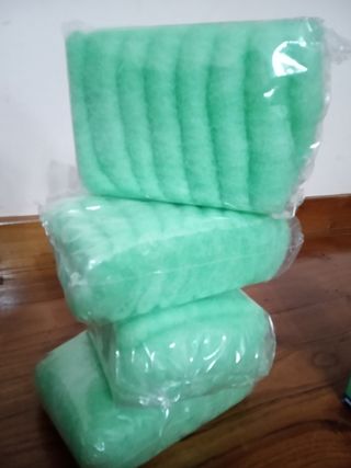 N 4 Confezioni di ovatta filtrante per acquario 