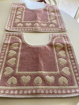 2 tappeti nuovi bagno 