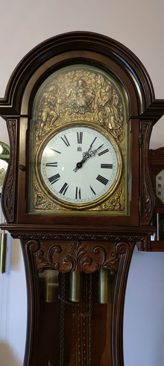 orologio a pendolo a colonna