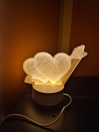 lampada cuore