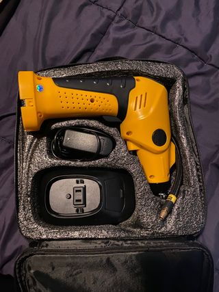 trapano multitool e compressore per auto
