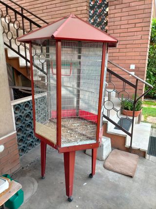 vendo gabbia canarini o pappagalli