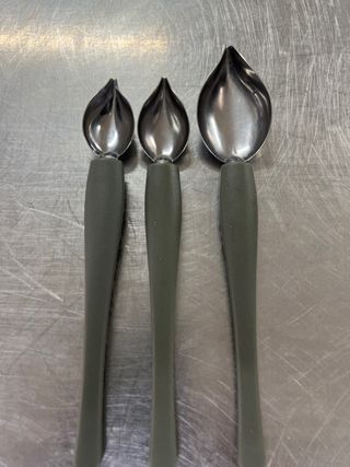Cucchiaio per decorare piatti, cucchiaio chef. N.3