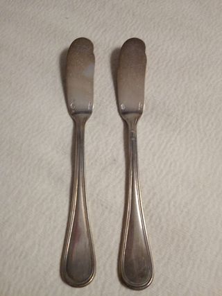 Due Coltelli da Burro Sambonet Italy Sbt