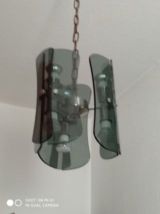Specchio e lampadario