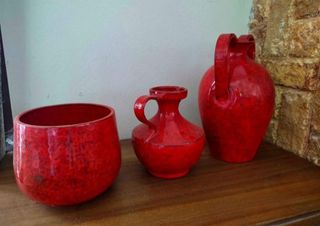 Vasi in ceramica smaltata