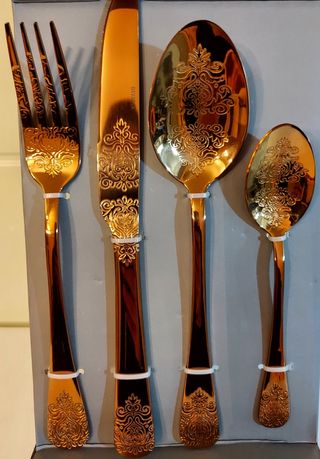 Posate Bavaria 24 Pezzi inox 18/10 RAME