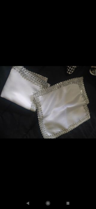 tris centrini brillantini 