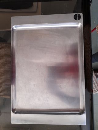 Vassoio Alessi in acciaio vintage