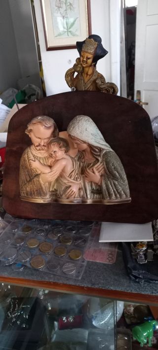 bellissimo quadro sacro in rilievo euro 20