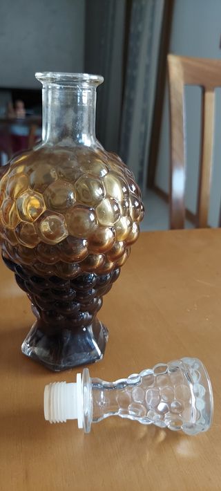 bottiglia vetro trasparente