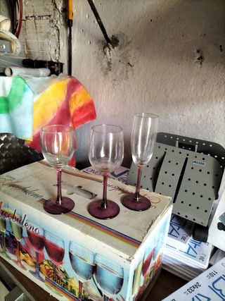 servizio bicchieri 18 Pezzi mezzo cristallo