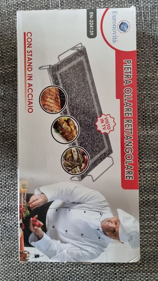 Pietra ollare rettangolare