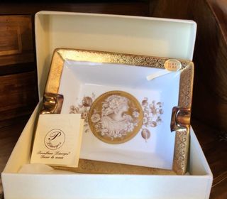 Piattino in porcellana di Limoges