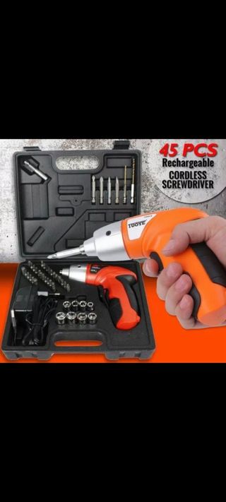 avvitatore a batteria 45 pezzi nuovo con scatola 