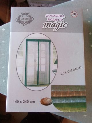 zanzariera con calamite 140x240