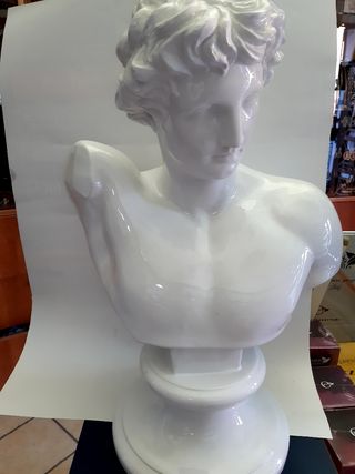 busto in ceramica Hermes