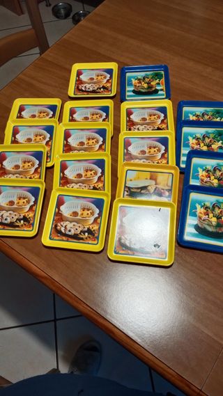 sottobicchieri Tupperware 18 PZ.