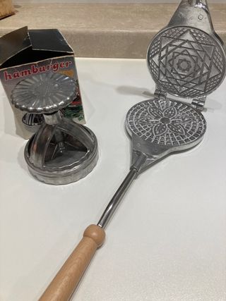 Attrezzo per hamburger e per Ferratelle