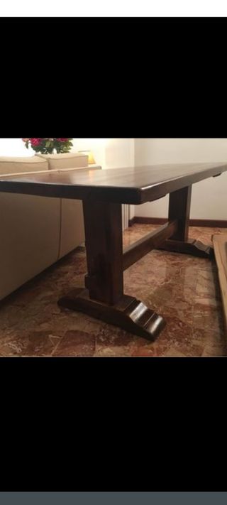 Tavolo fratina in noce