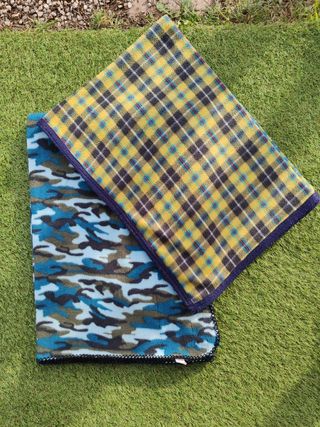 Coppia coperte pile