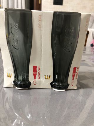 2 bicchieri Coca-Cola 