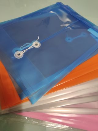 10 buste con laccio A4, NikOffice