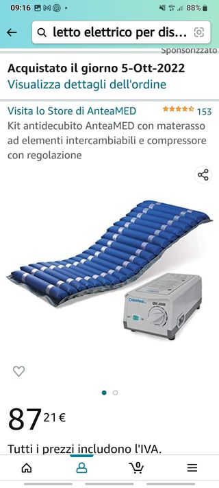 materasso antidecubito