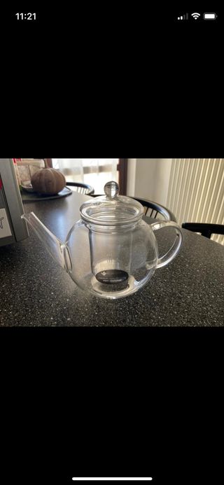 Teiera in vetro