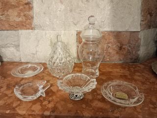 6 gingilli vetro totale 4euro 