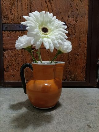 Vaso brocca in terraglia anni 40 