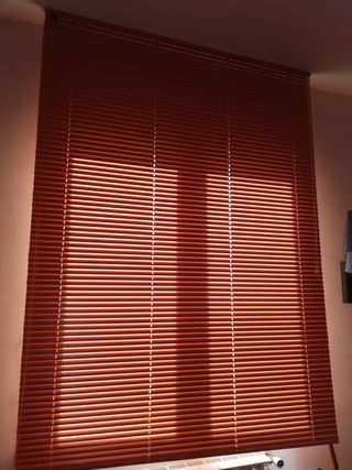 Tenda veneziana arancione