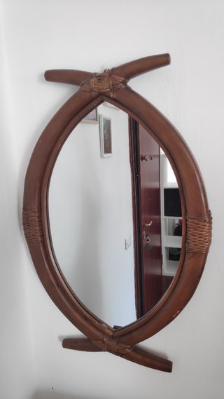Specchio in legno 