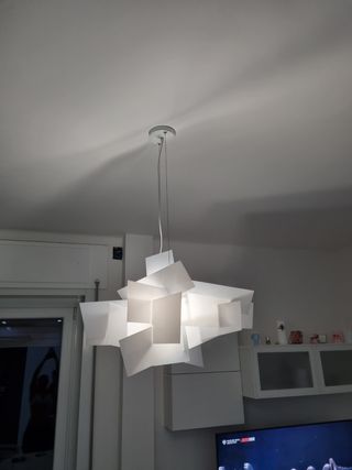 Lampadario bianco