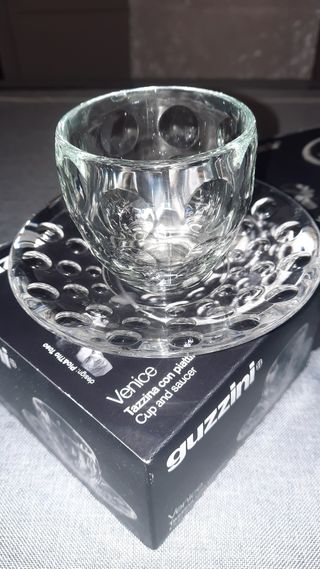 Tazzina caffè con piattino Guzzini serie Venice