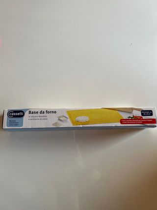 Carta forno in silicone